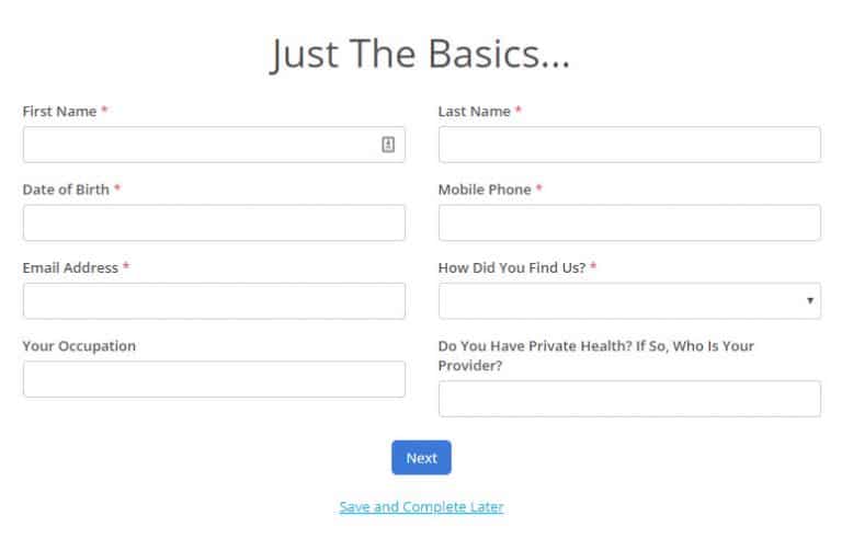 Online Registration Forms - Snapforms Australia