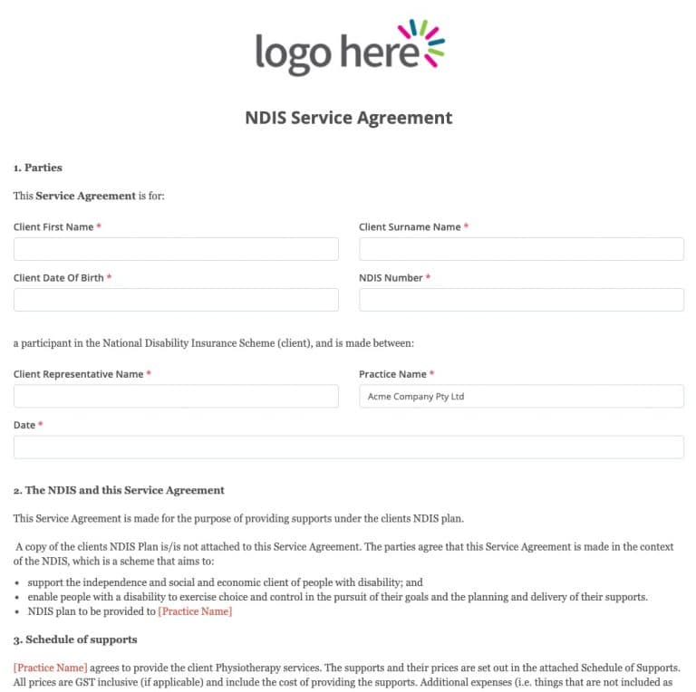 Online forms for NDIS providers - Snapforms Australia
