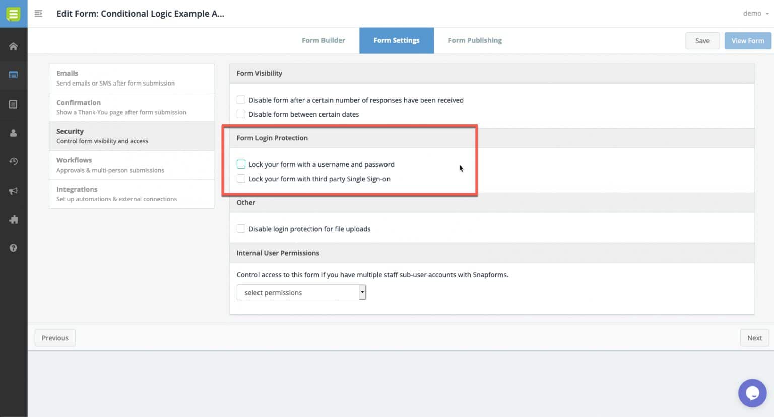 Form Password - Snapforms Resources & FAQs