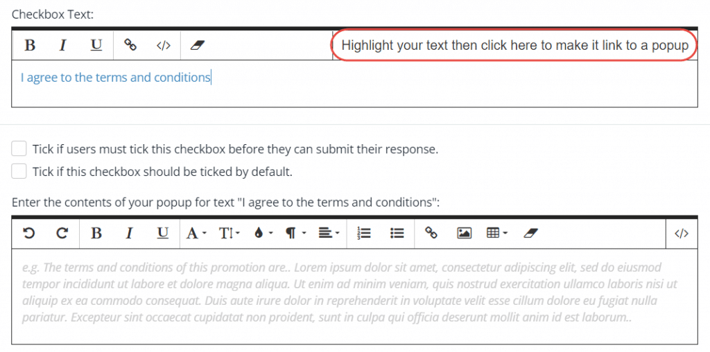 Single Checkbox - Snapforms Resources & FAQs