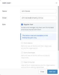 User management - Snapforms Resources & FAQs