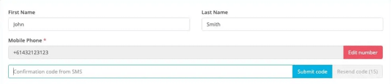 SMS Verification - Snapforms Resources & FAQs