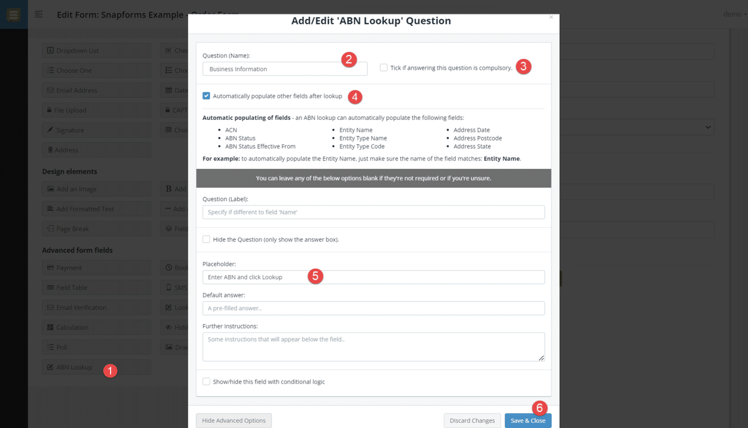 ABN Lookup - Snapforms Resources & FAQs