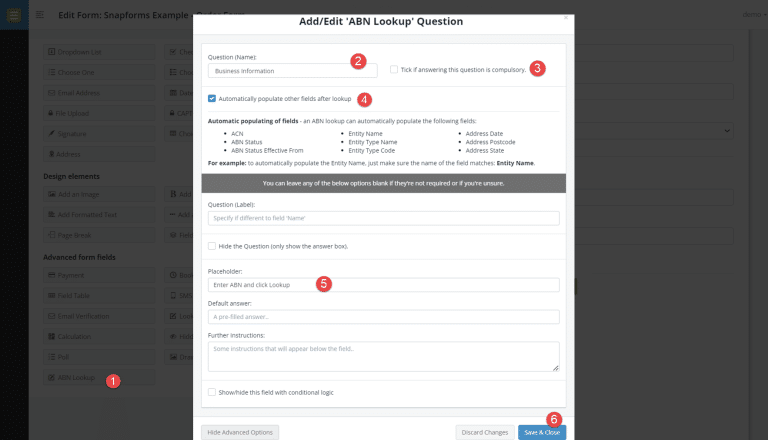 ABN Lookup - Snapforms Resources & FAQs