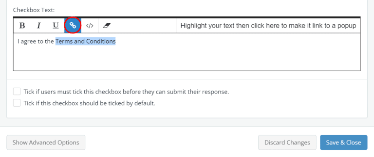 Adding URL links to your form - Snapforms Resources & FAQs