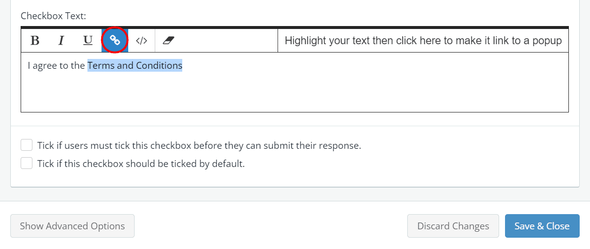 Adding URL links to your form - Snapforms Resources & FAQs
