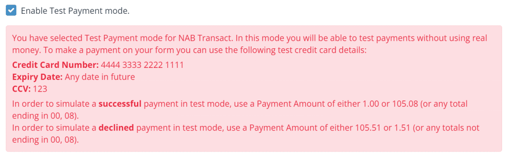 Take payments on your form with NAB Transact - Snapforms Resources & FAQs
