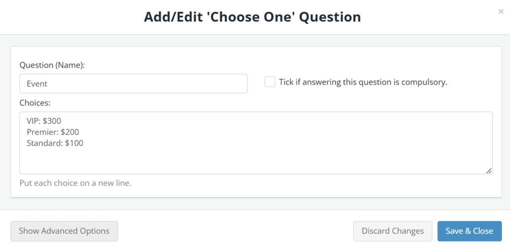 How to create an order form with a dynamic payment summary - Snapforms Resources & FAQs