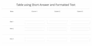 Input Table Layout Examples - Snapforms Resources & FAQs